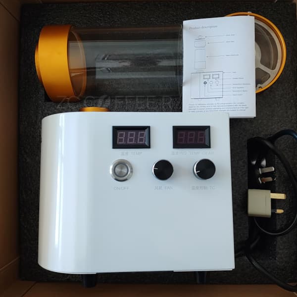 3-5lb Coffee Roaster Chaff Collector Roasting Cyclone Separator - ZC COFFEE