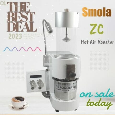 Smola 500G Coffee Roaster Small Sample Roaster Smart 1 LB 16OZ - ZC ROASTER