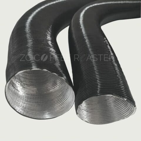 Roasting Exhaust Air Ventilation Aluminum Foil Duct - ZC COFFEE ROASTERS