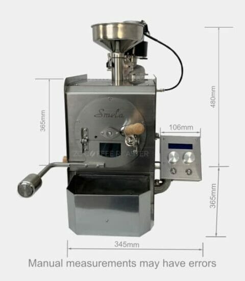Smola 500G Coffee Roaster Small Sample Roaster Smart 1 LB 16OZ - ZC ROASTER